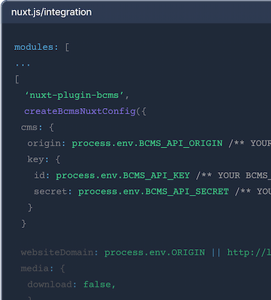 Built for developers, loved by their clients · BCMS